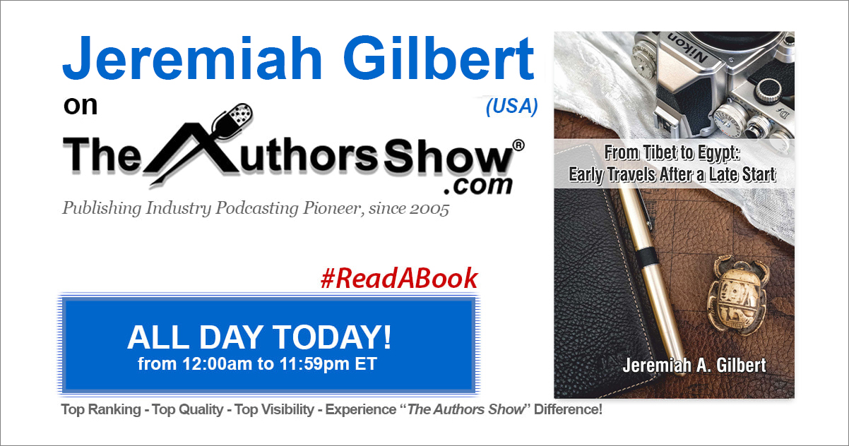 Appearance on The Authors Show – Jeremiah Gilbert Photography