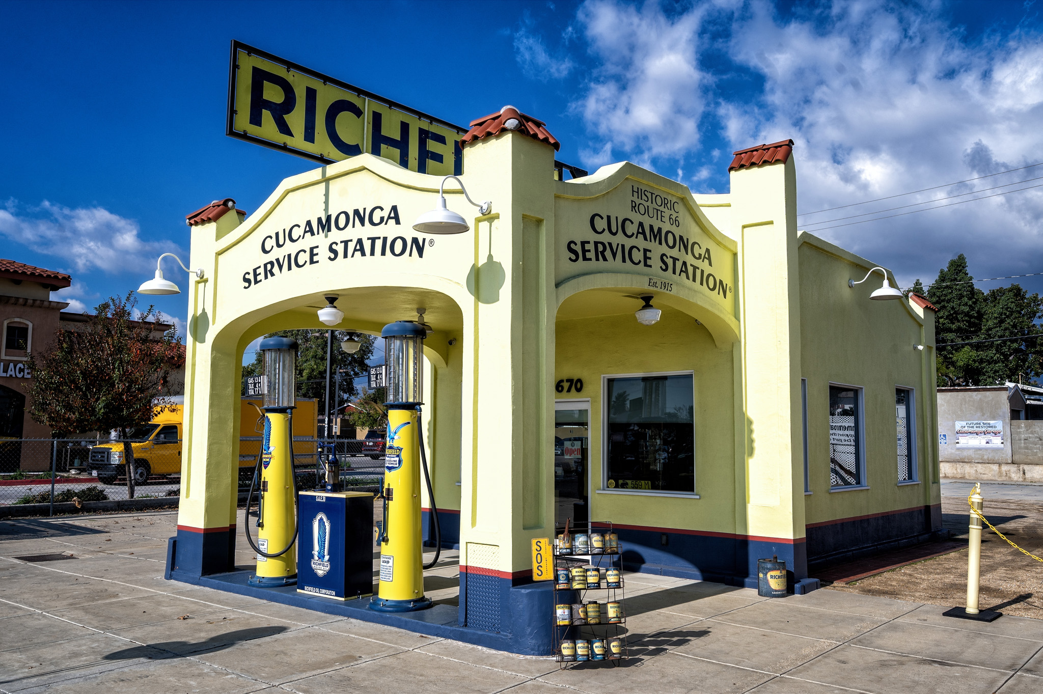 Route 66: Cucamonga Service Station – Jeremiah Gilbert Photography